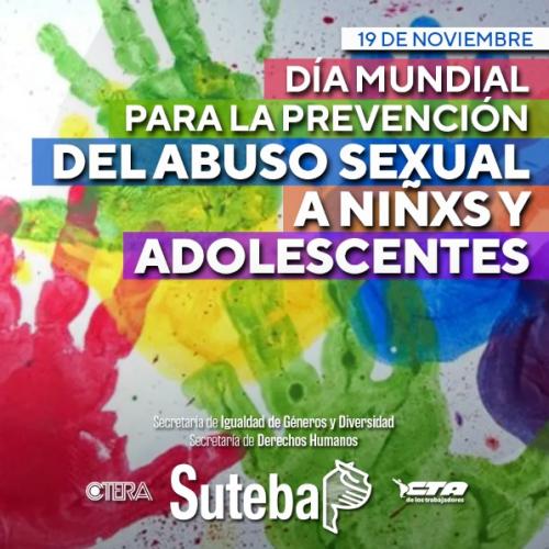19 De Noviembre DÍa Mundial Para La PrevenciÓn Del Abuso Sexual A